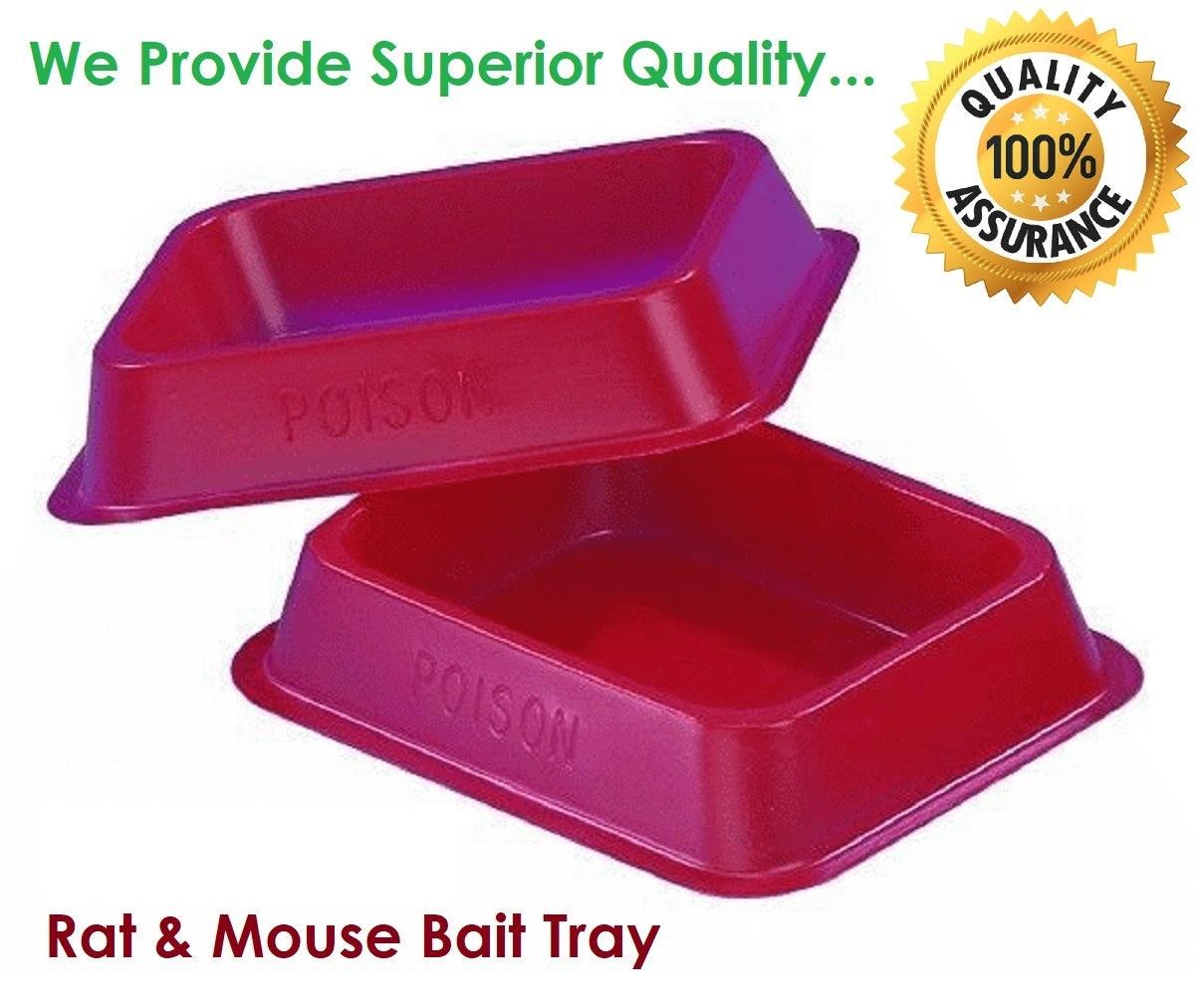 RAT MOUSE BAIT TRAYS POISON TRAY BAIT STATION TRAY (Pack of 10) – Sisi UK Ltd