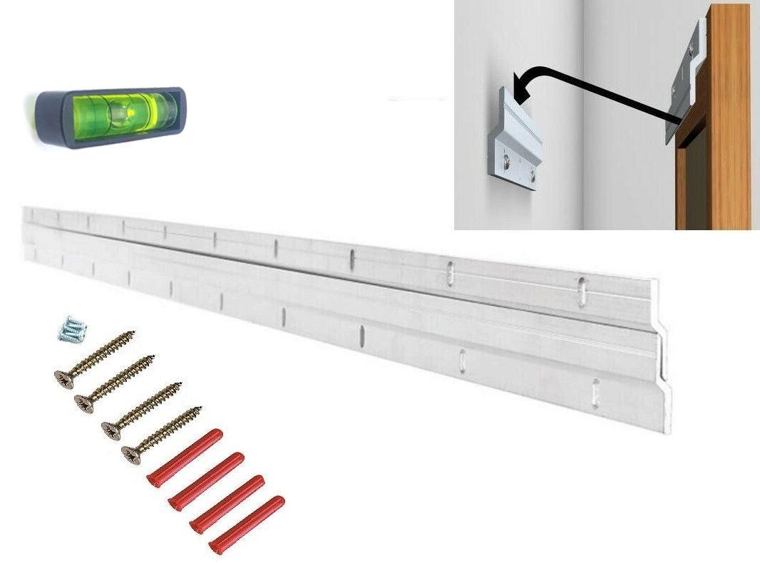 Heavy Duty Picture Mirror Hanger Z Bar French Cleat 450mm Floating H Sisi UK Ltd