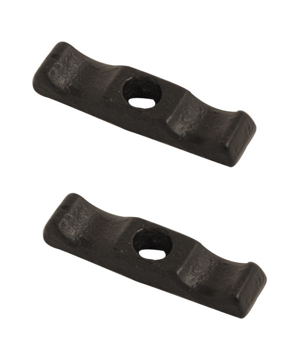TURN BUTTON LATCH Thumb Catch Black Pair Gate Shed Door Rabbit Hutch 2 ...