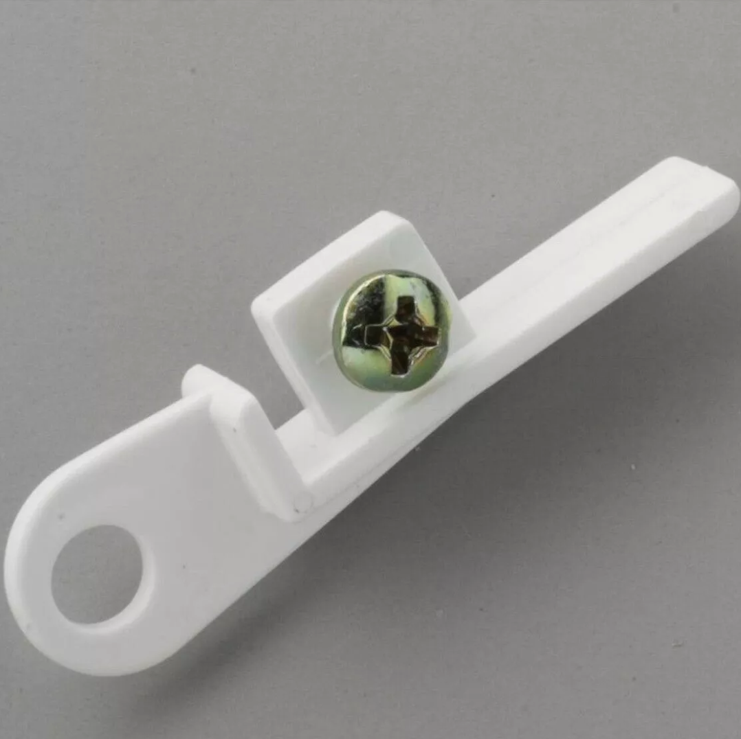 Swish Deluxe White PVC Curtain Track End Stop – Compatible with Swish ...