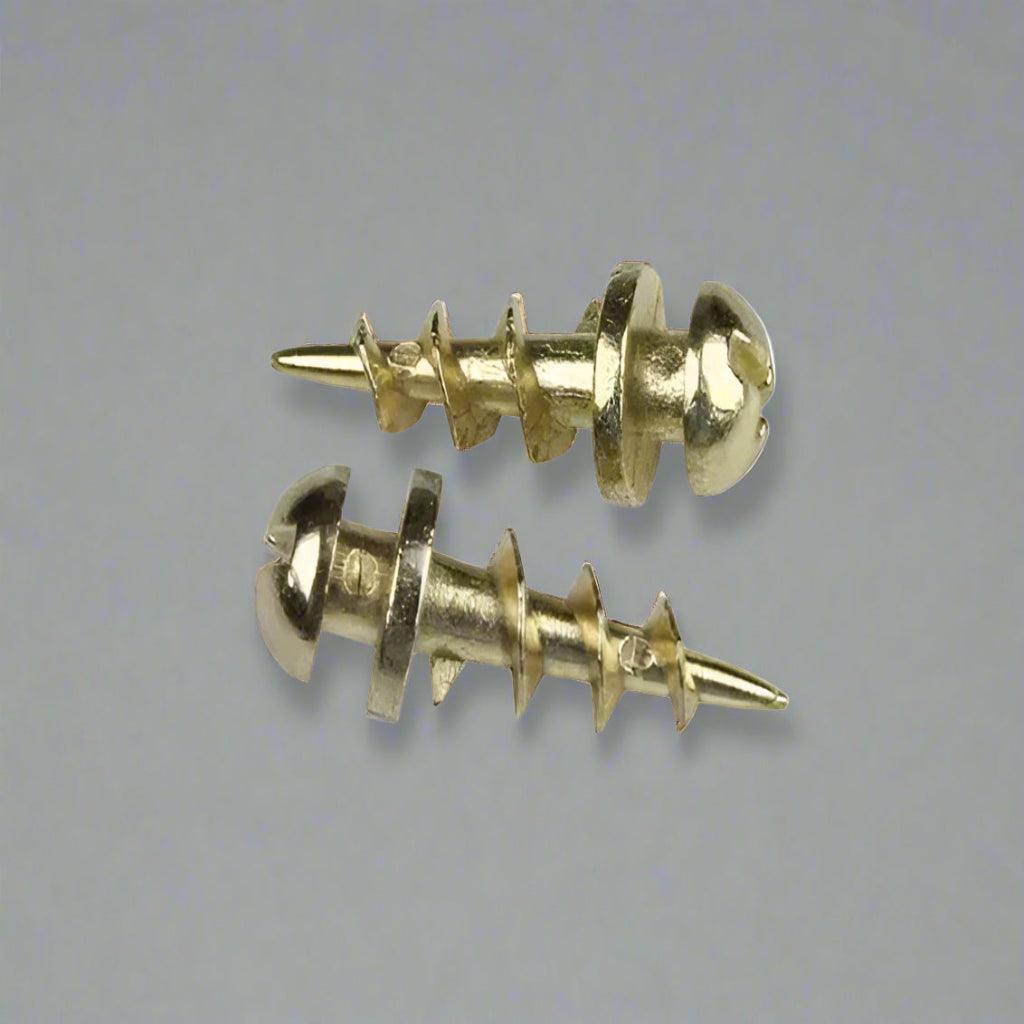 Bear Claw Picture Hanging Screws | Gold Plasterboard Hanger for Frames ...