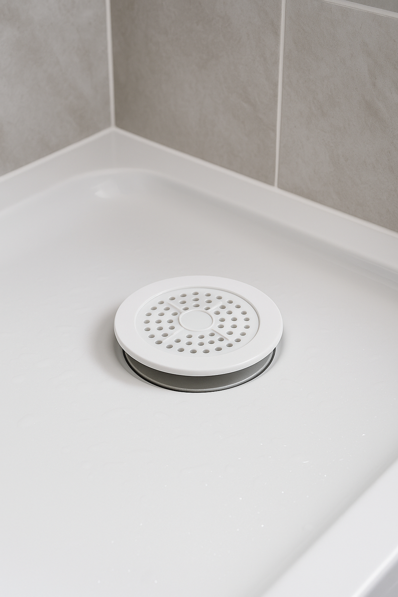 Plastic Shower Strainer – Universal Drain Hair Catcher and Waste Filte ...