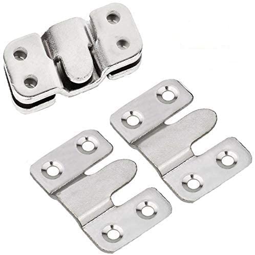 Flush Mount Bracket, Interlocking Photo Frame Hook, Heavy Duty Picture ...